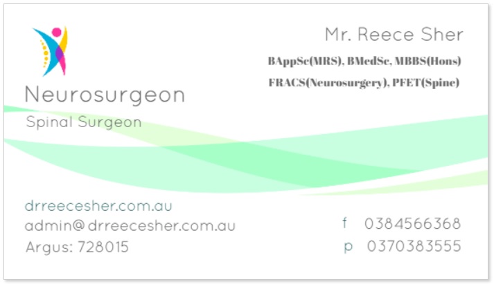 Contact - Dr Reece Sher